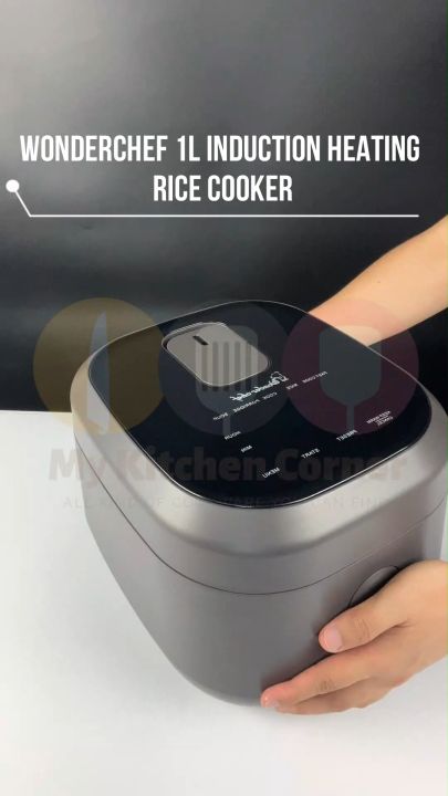 WONDERCHEF 1L Induction Heating (IH) Magic Rice Cooker Stainless Steel Inner Pot 1.0L魔法电磁电饭锅 (1 ...