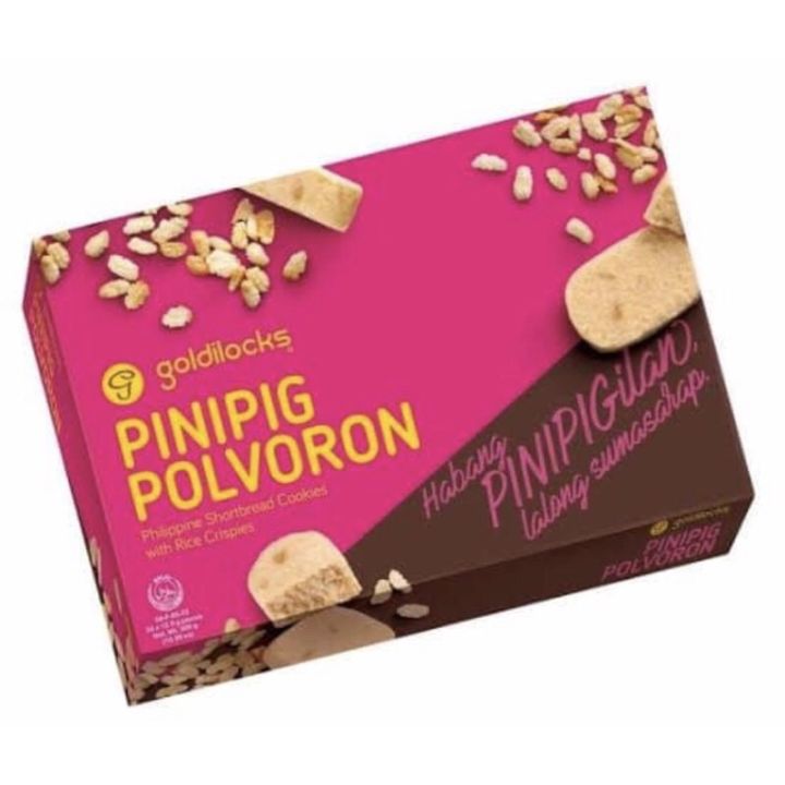 Goldilocks Pinipig Polvoron Box 24s | Lazada PH