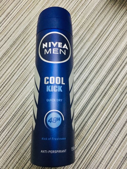 Nivea Men Cool Kick Anti-Perspirant Spray 150mL | Lazada PH