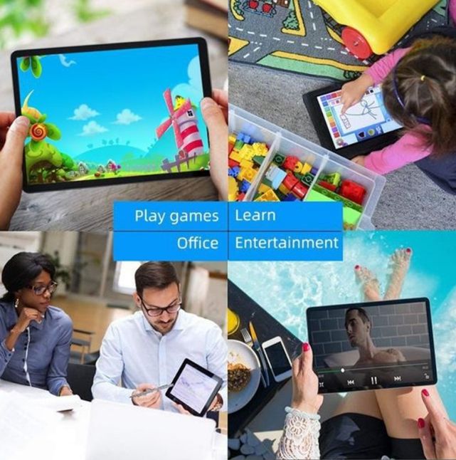 Tablet 11'' Inch 8GB + 128GB Android Dual Sim High Resolution Student ...