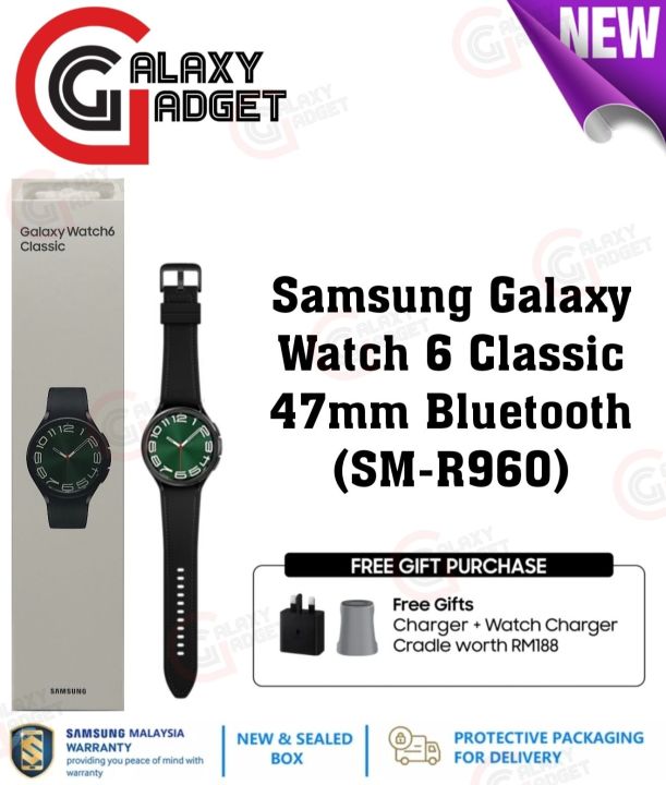 Original Samsung Galaxy Watch 6 Classic 47mm Bluetooth (SM-R960) | Lazada