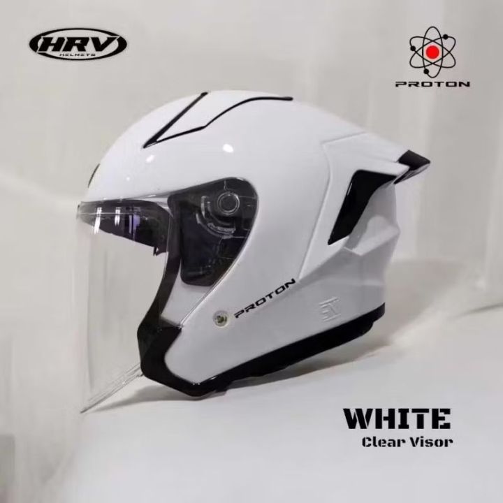 HELM HRV PROTON SOLID FULL WARNA ORIGINAL PRODUK | Lazada Indonesia