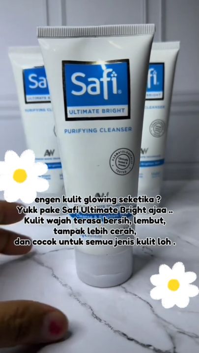 Paket ISI 2 ! Safi Ultimate Bright Purifying Cleanser 100 ml / Safi ...