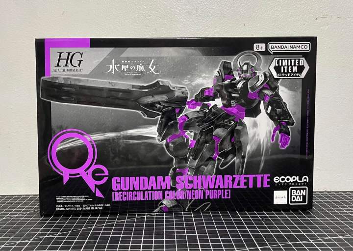 HG 1/144 Scale Model TWFM Limited Item Ecopla Gundam Schwarzette ... HG 1/144 Scale Model TWFM Limited Item Ecopla Gundam Schwarzette ...