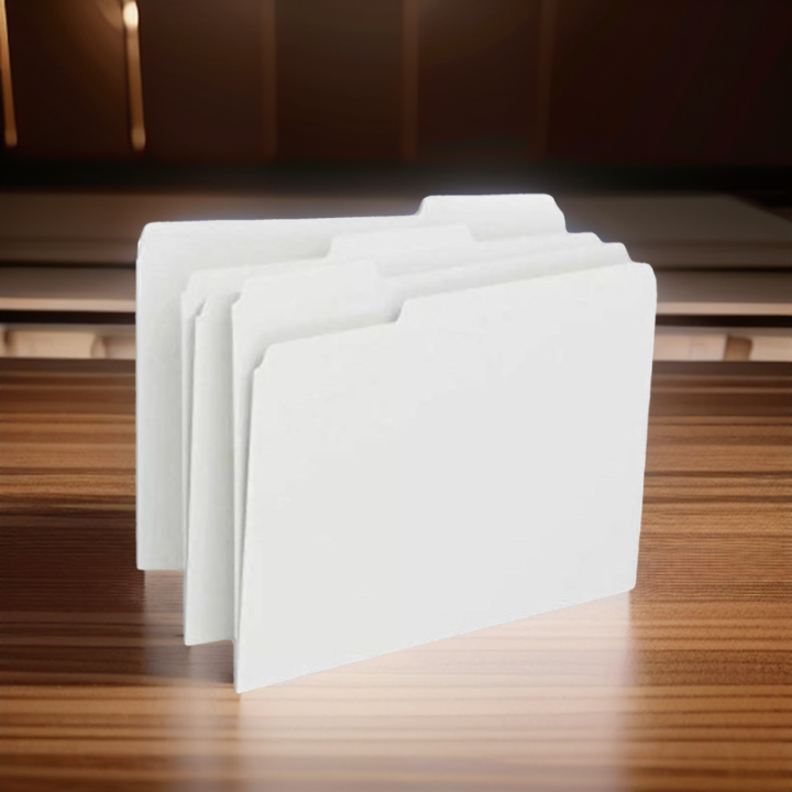 WHITE FOLDER LONG/SHORT (12 pcs) | Lazada PH