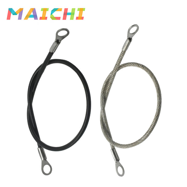 1.5-3mm PVC Coated Stainless Steel Cable With Eyelets Short Wire Rope ...