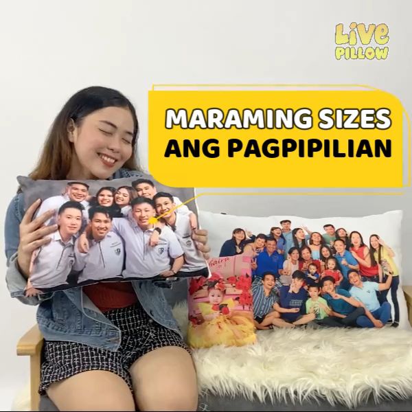 LIVEPILLOW Customized Personalized Pillow with picture BIGGER sizes ...