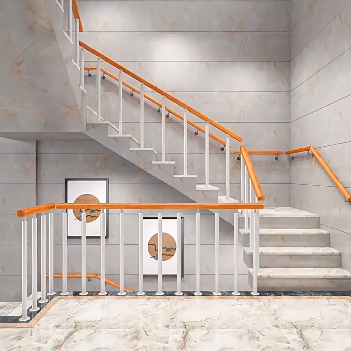 Railing Pole Hand Rail Stainless Steel Railing Pole Partition Balcony ...