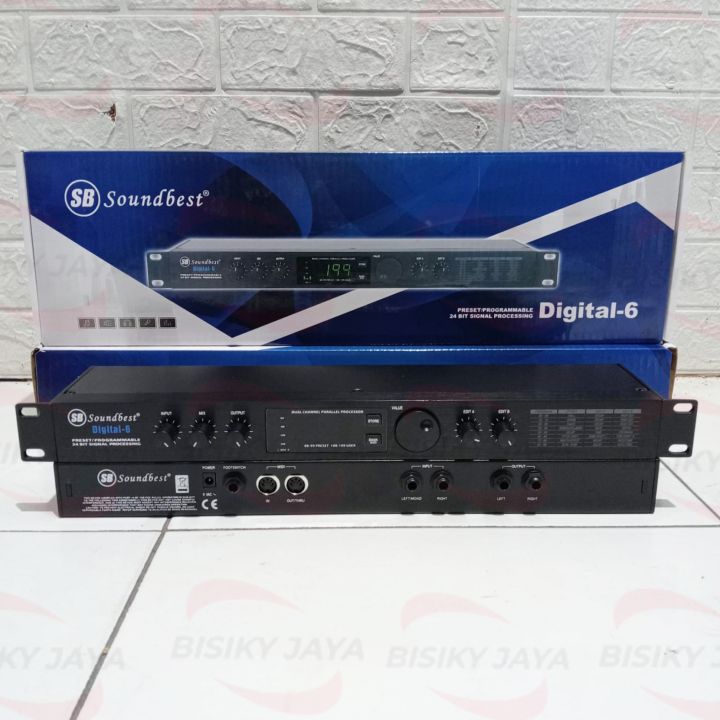 Effect Vocal / Efek Vokal Soundbest Digital 6 Original !!! | Lazada ...