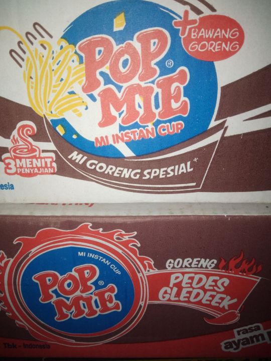 Pop mie goreng 1dus isi 12 cup besar | Lazada Indonesia