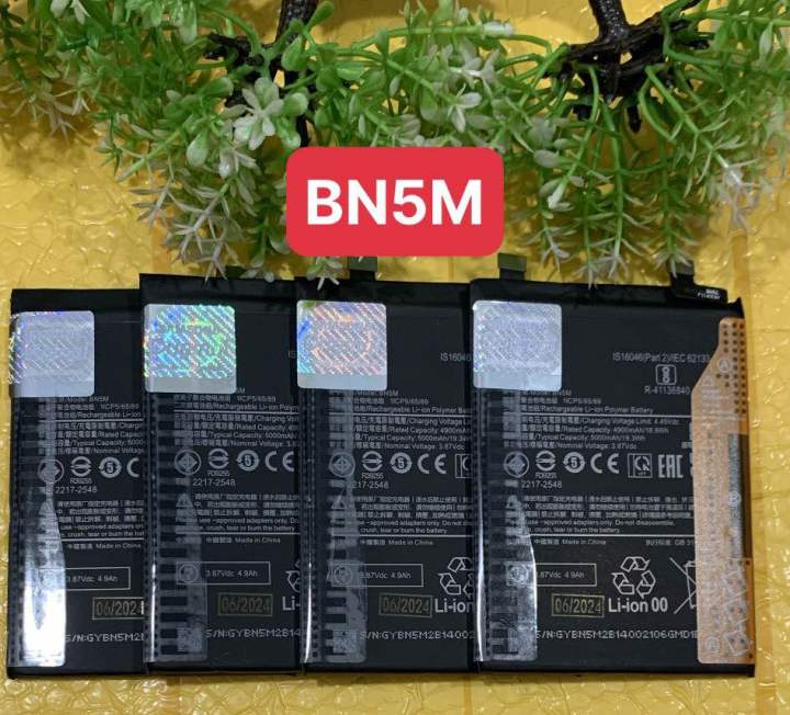 Pin Xiaomi Redmi Note 12 / Mi Note 12 / Pin BN5M zin công ty - 4900 ...