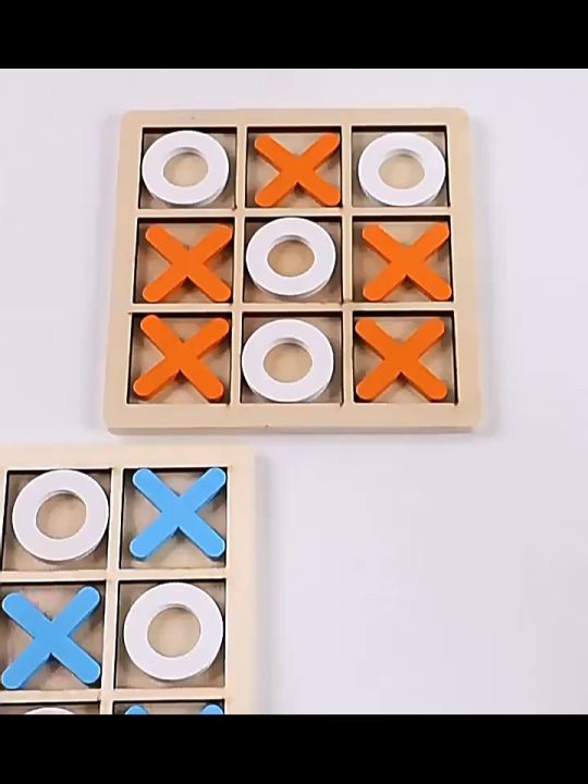 Payoe Mainan Montessori Puzzle Xo Puzzle Tic Tac Toe Games Puzzle ...