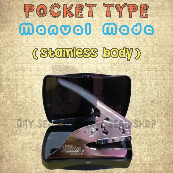 DRY SEAL - Pocket type SHINY (STAINLESS) Manual made & Machine made | Lazada PH