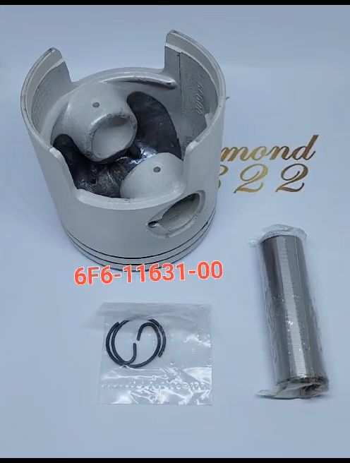 PISTON & CLIP & PIN 40PK (STD) 6F6-11631-00 SPAREPART MESIN TEMPEL ...