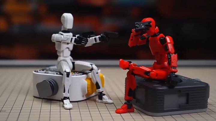 Dummy 13 Action Figure/Lucky 13 Articulated action figure 3D Puzzle DIY ...