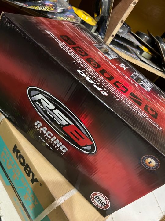 RS8 RACING OIL 10W50 API SN 100% SYNTHETIC 1L | Lazada PH