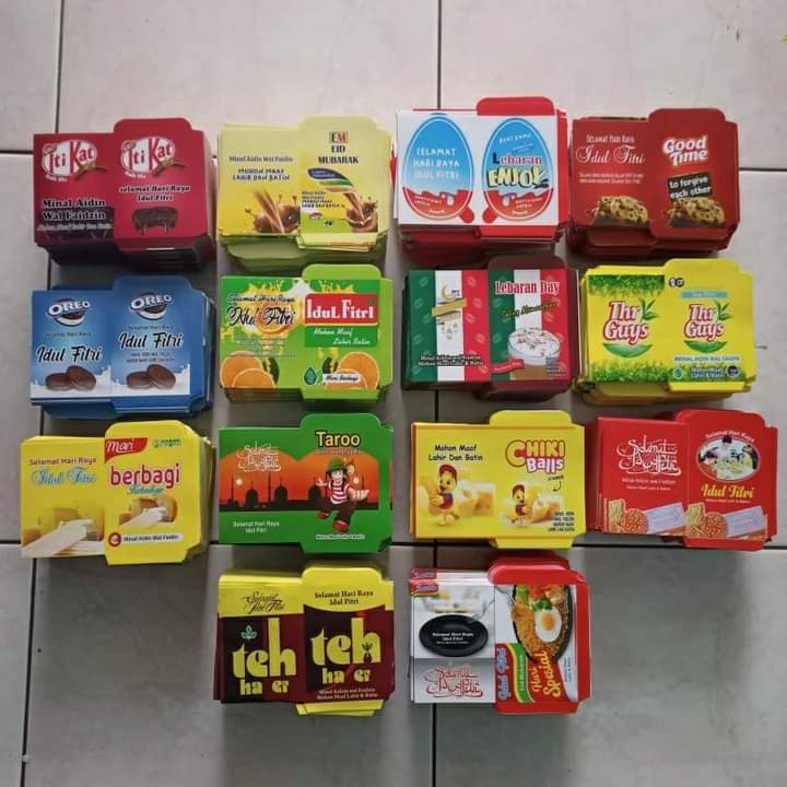 Amplop Lebaran Viral motif Snack Medium Mini angpau angpao jajanan idul ...