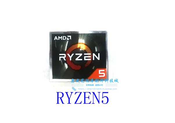 Original AMD Ryzen7 Ryzen 5 Ryzen 3 Ruilong Intel CPU Stylish Label ...