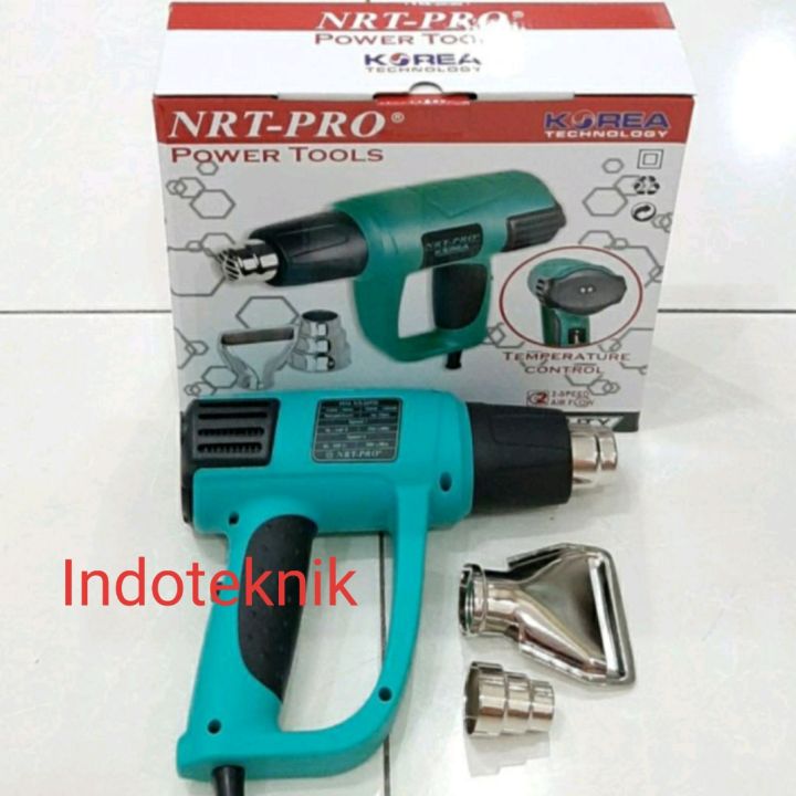 MESIN HEAT GUN NRT PRO 653 HD / MESIN HOT GUN NRT 653HD HEAVY DUTY ...