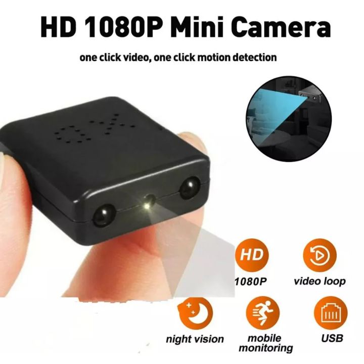 Micro Cam Monitor 1920x1080P Mini Cam Infrared Night Vision Camera IR ...