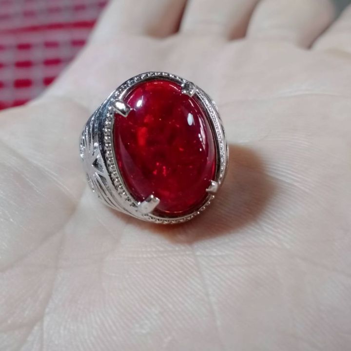 Cincin batu akik pecah 1000 siap pakai super mewah kualiti hd | Lazada ...