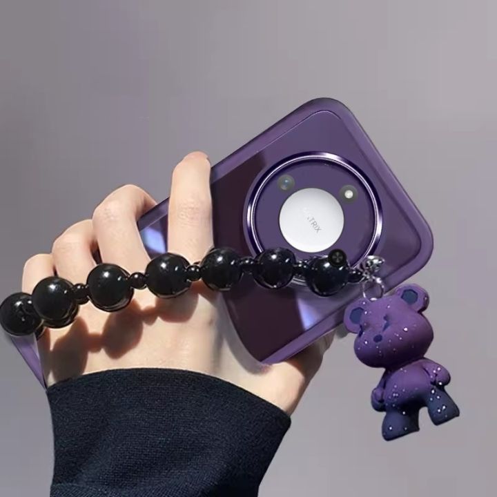 Phone Case Honor X9C Smart 5G Built-in Lens Film Casing with Doll ...