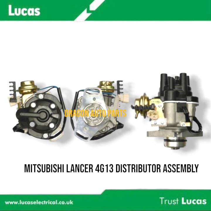 Lucas Distributor Assembly for Mitsubishi Lancer 4G13 /4G15 Carburetor ...