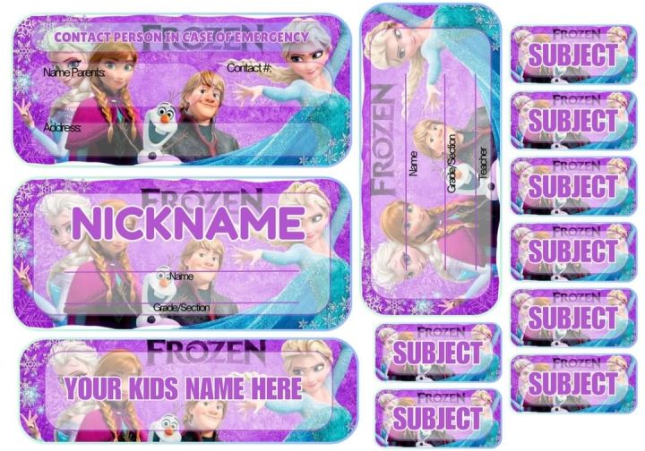 Personalized Name tag with characters Nametag FREE LACE | Lazada PH