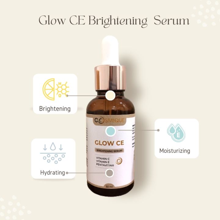 Cosmique Glow CE (Vitamin C & E) Brightening Serum 30ml | Lazada PH