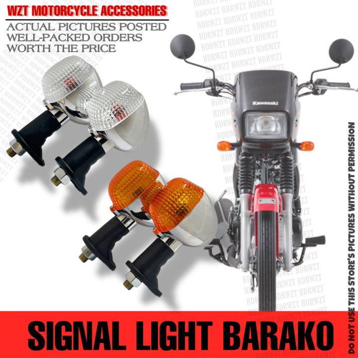 CSL 2PCS KAWASAKI BARAKO & BC175 TURNING SIGNAL LIGHT / WINKER LAMP ...