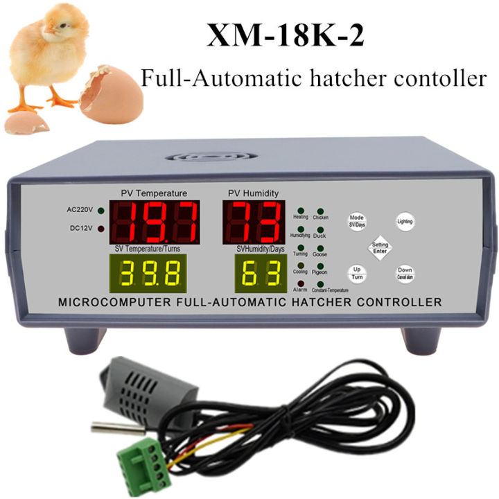 XM-18K-2 egg Incubator Controller Microcomputer full-Automatic Hatcher ...