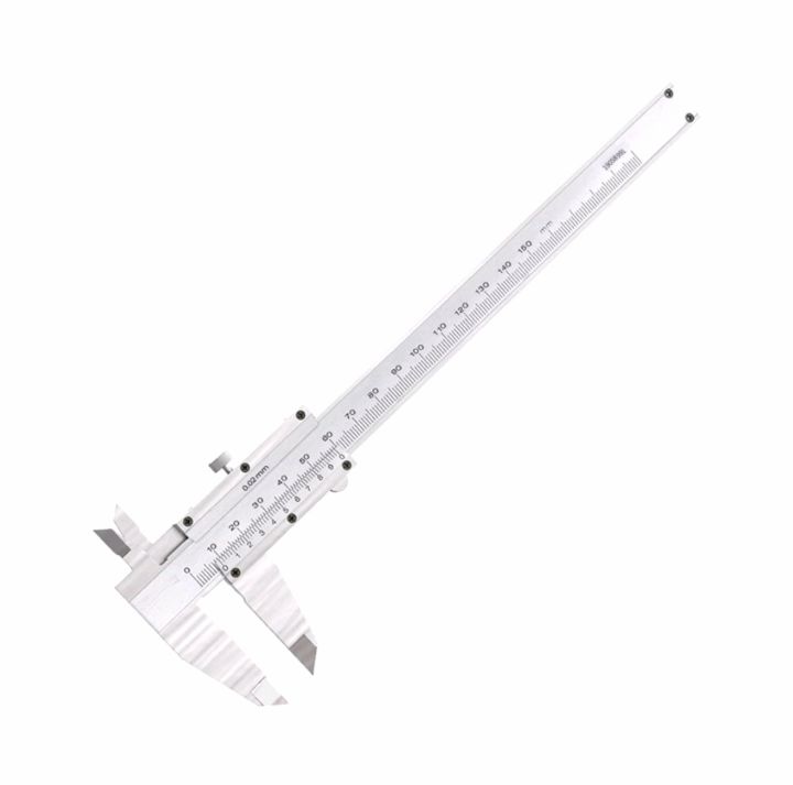 STAINLESS High Accuracy 150mm Manual Vernier Calipers Industrial-Grade ...