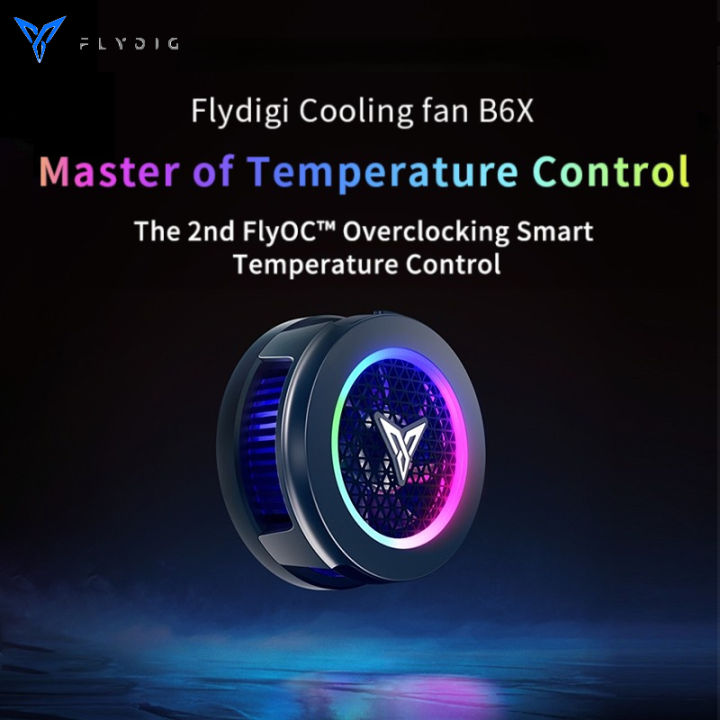 Flydigi B7X B6X B6 Mobile Phone Cooling Fan Portable Radiator, Upgraded ...