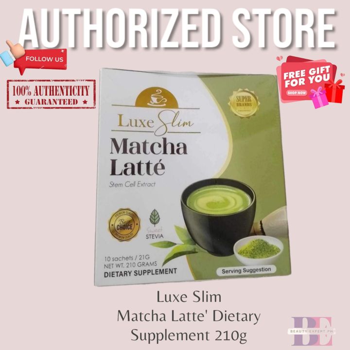 LUXE SLIM Matcha Latte Dietary Supplement 210g | Lazada PH
