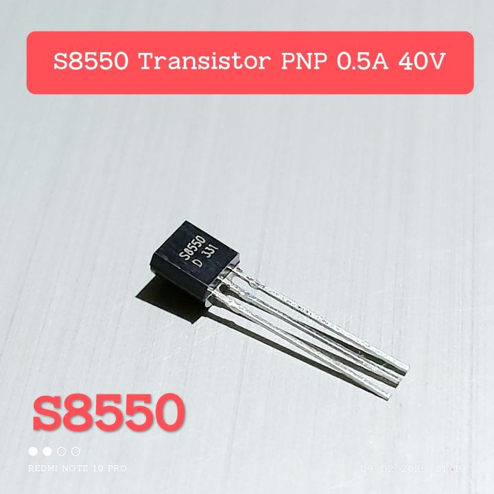 (5 BUAH) Transistor S8550 8550 Transistor PNP 1.5A 40V High Quality ...