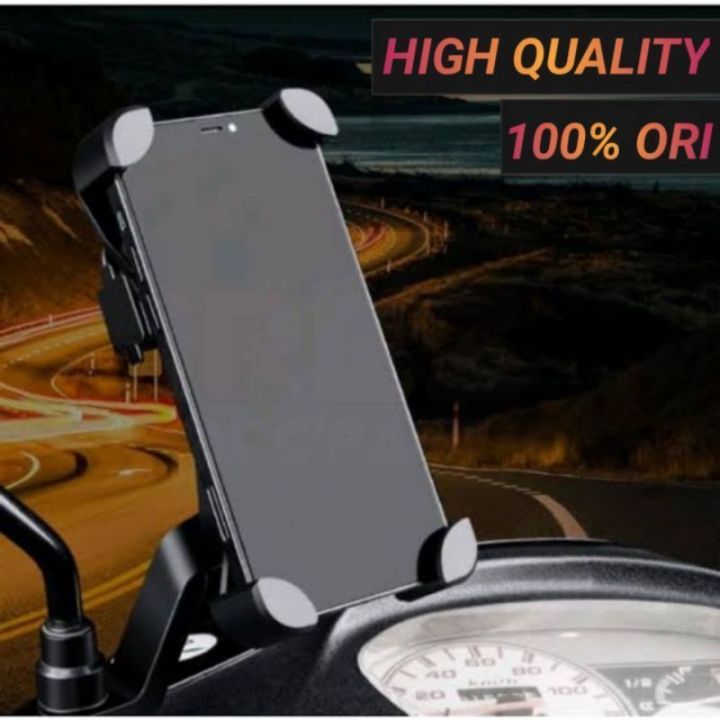 Holder Hp Di Motor Dudukan Hp Di Motor Cantolan Hp Di Motor Jepitan Hp ...