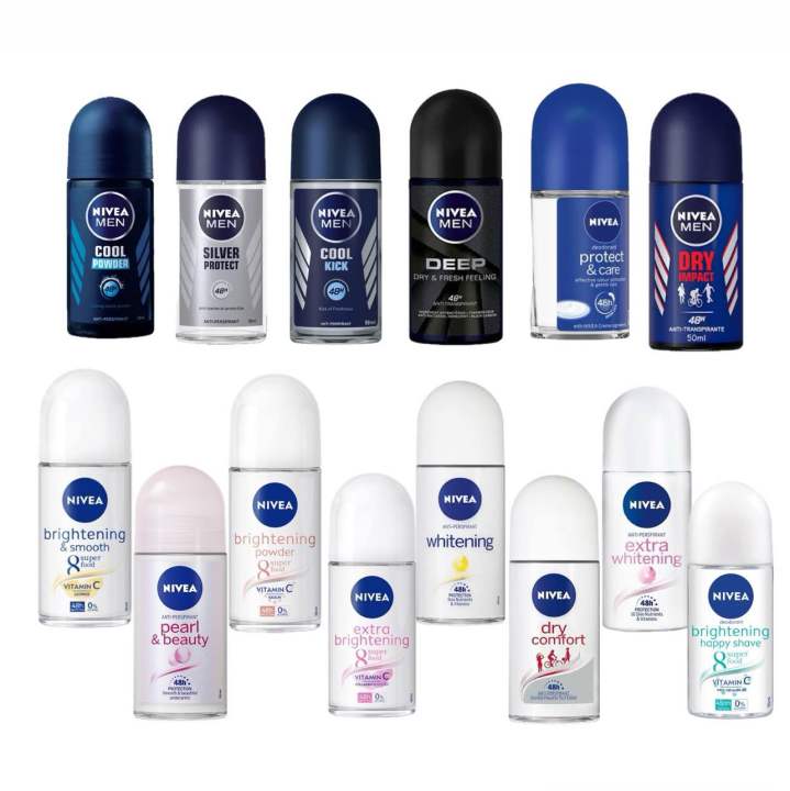 Nivea Roll On Deodorant 25ml and 50ml 1PC ONLY | Lazada PH