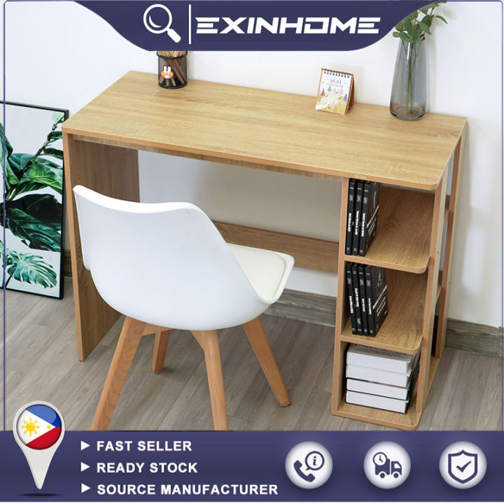 EXINHOME Modern Simple Computer Desk Computer Table Desktop Desk ...
