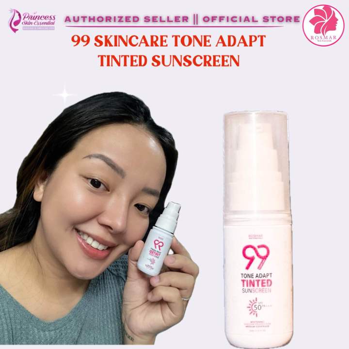 ROSMAR 99 SKIN CARE TONE ADAPT TINTED SUNSCREEN | Lazada PH
