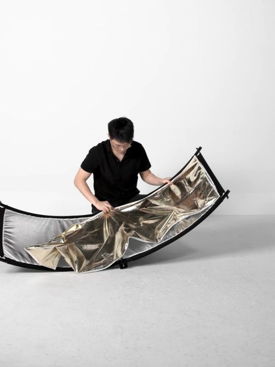 AMBITFUL 155x60cm 4 in 1 U-type Reflector Diffuers Collapsible ...