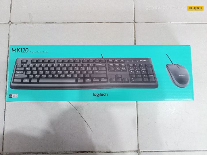 Bundling KEYBOARD MOUSE USB LOGITECH MK120 100% ORIGINAL LOGITECH ...
