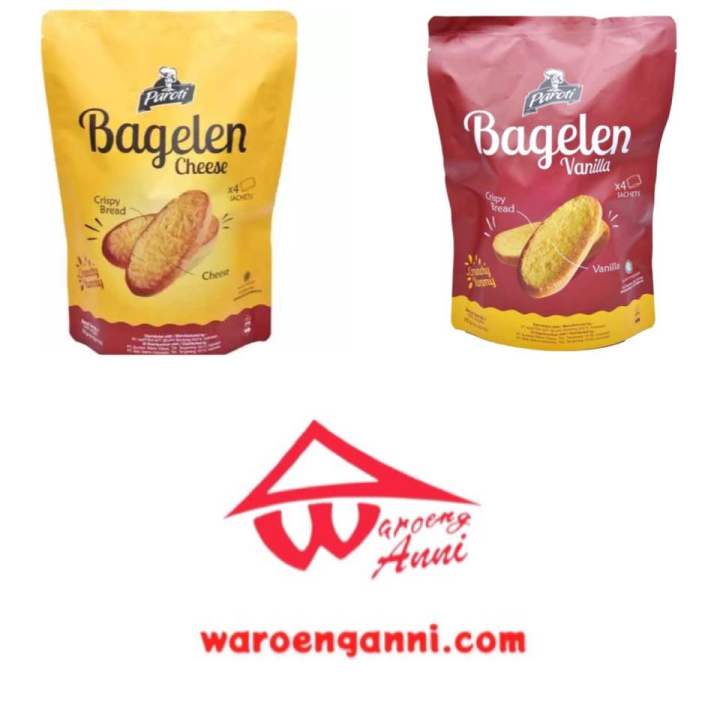 Indonesia Paroti Roti Bagelan Vanilla 72 gram & Cheese 78 gram | Lazada ...