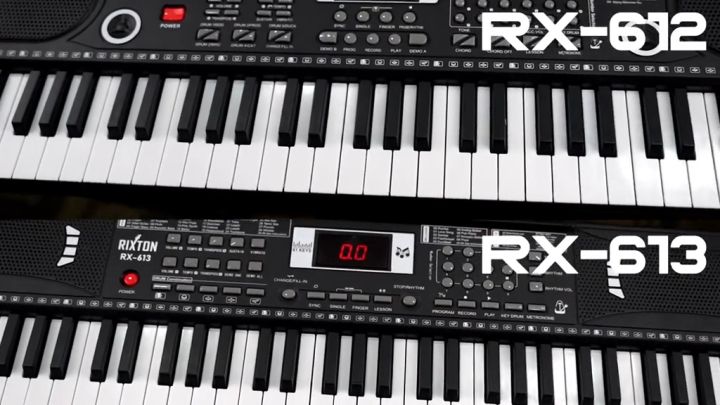 RIXTON Electronic Keyboard Piano 61 Keys Digital Piano Keyboard Kids ...