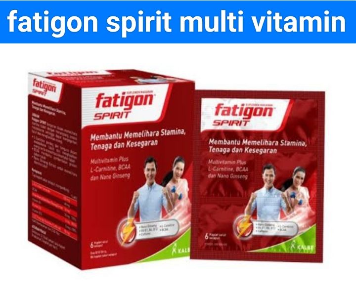 fatigon spirit multivitamin | Lazada Indonesia
