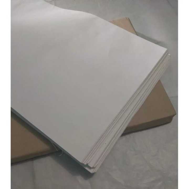 kertas hvo ukuran koran....60 x 80...gramasi 50....pengganti koran ...