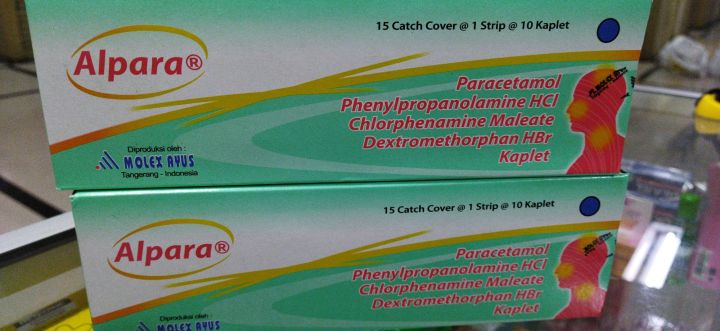 Alpara strip 10 tab | Lazada Indonesia