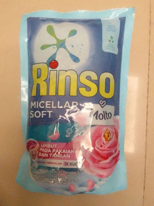 Rinso Micellar Soft Molto Detergen Cair 700 Ml | Lazada Indonesia