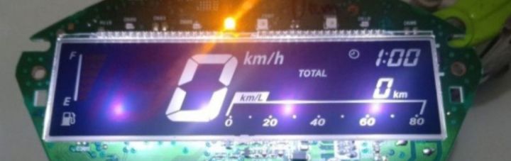 lcd papan layar pcb speedometer spidometer lcd all new vario 125 150 ...