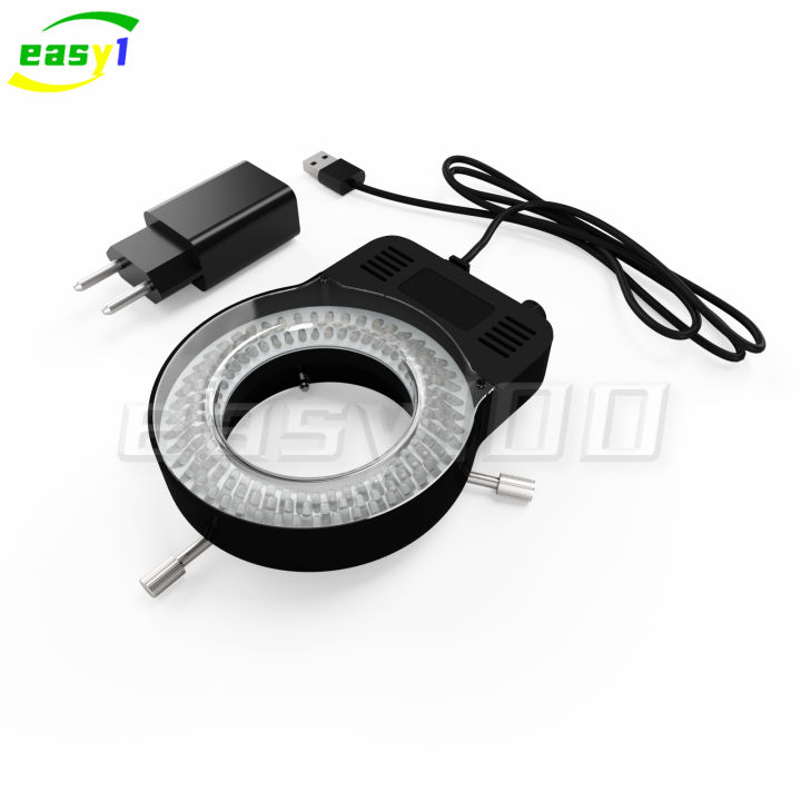 RF4 Microscope 144LED Ring Light Industry Monocular Binocular ...