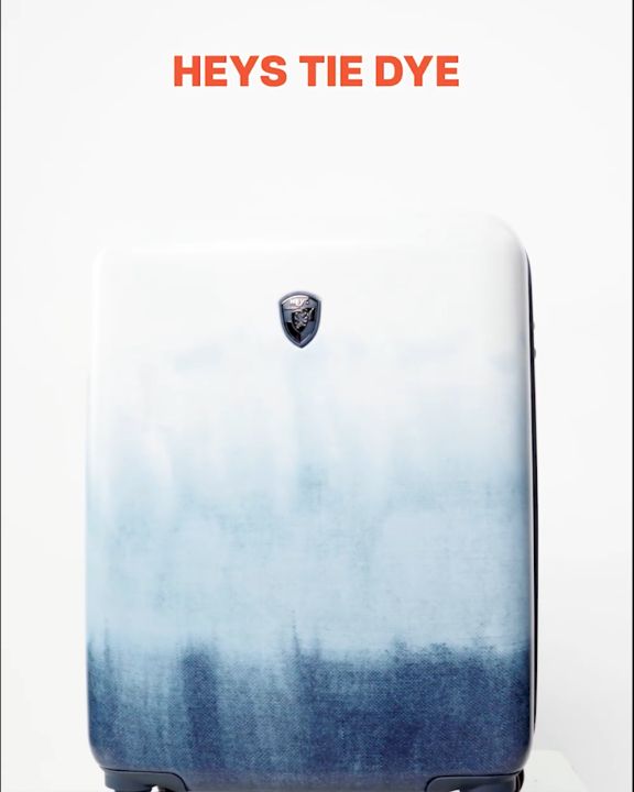 Vali Kéo Heys TIE DYE Blue - size 20/24/28 inch Nhựa PC Cao Cấp, Kéo ...